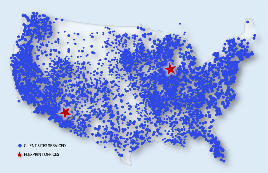 National Coverage Map | Flo-Tech
